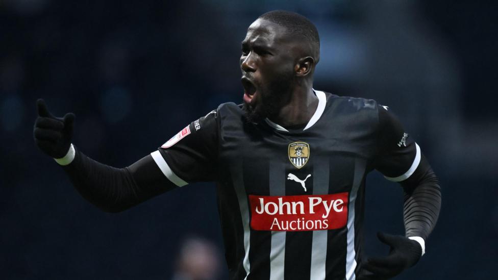 Alassana Jatta: Notts County striker puts promotion over goals - BBC Sport