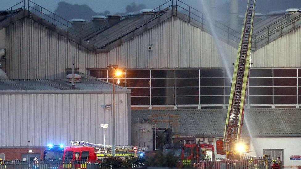 Bombardier fire being treated as an accident - BBC News