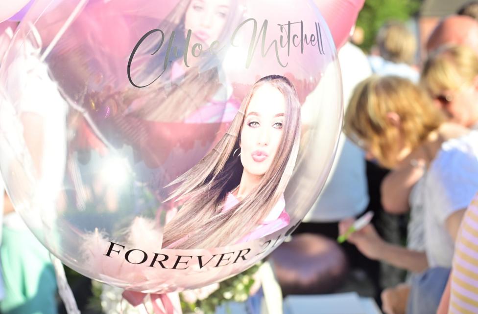 Chloe Mitchell: Murder victim's family speak of 'living hell' - BBC News