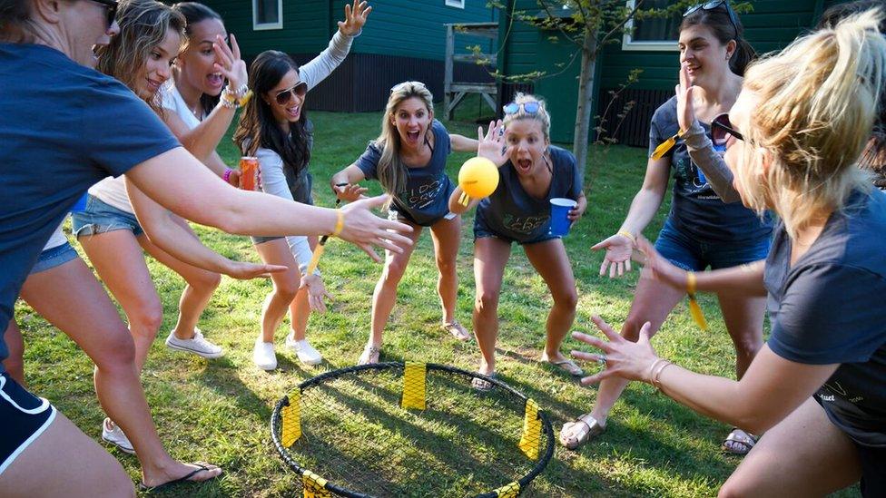Release your inner child - summer camps for adults - BBC News