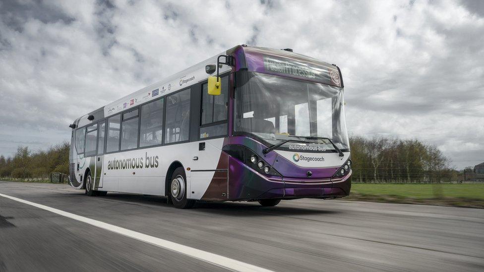 A self-driving bus in Scotland is ready for passengers - BBC Newsround