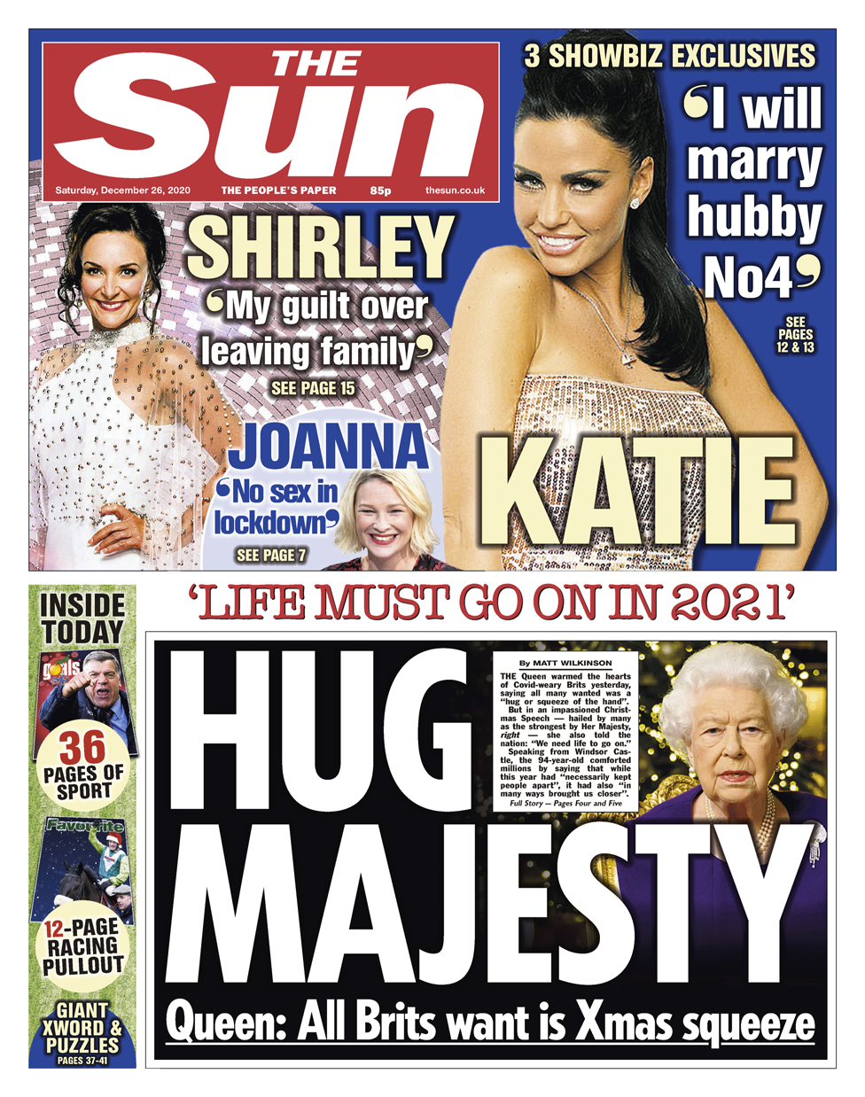 Newspaper headlines: The Queen's pride and a new special relationship ...