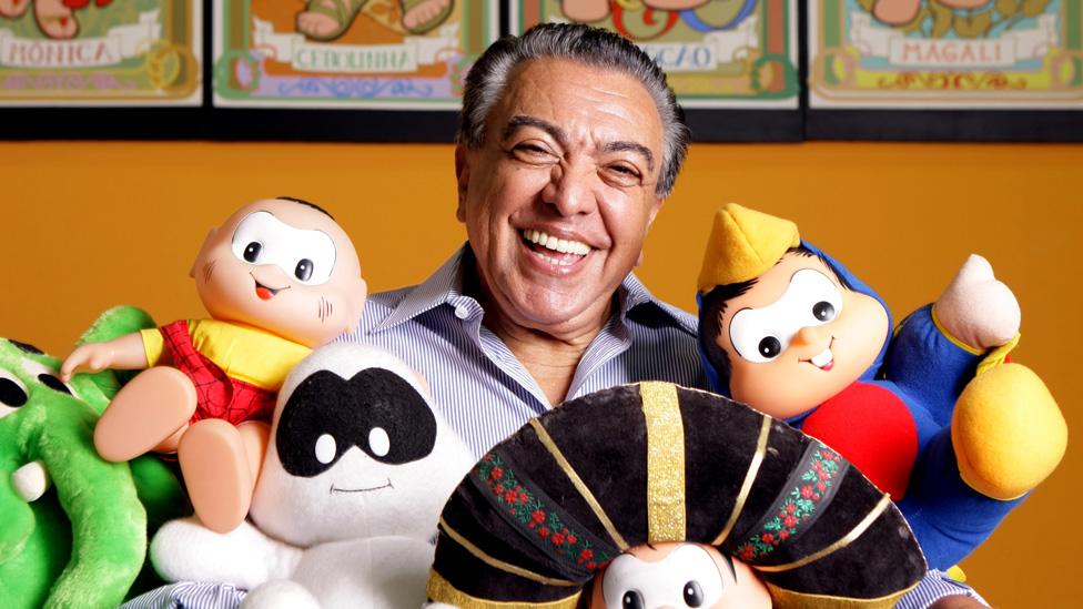 The cartoonist called the 'Walt Disney of Brazil' - BBC News