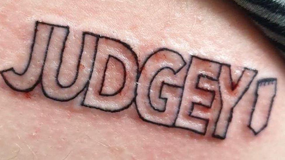 Ipswich Town: Fan gets Alan Judge tattoo on bottom - BBC News