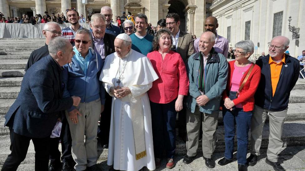 Pope Francis was game-changer, says London LGBT Catholic group - BBC News