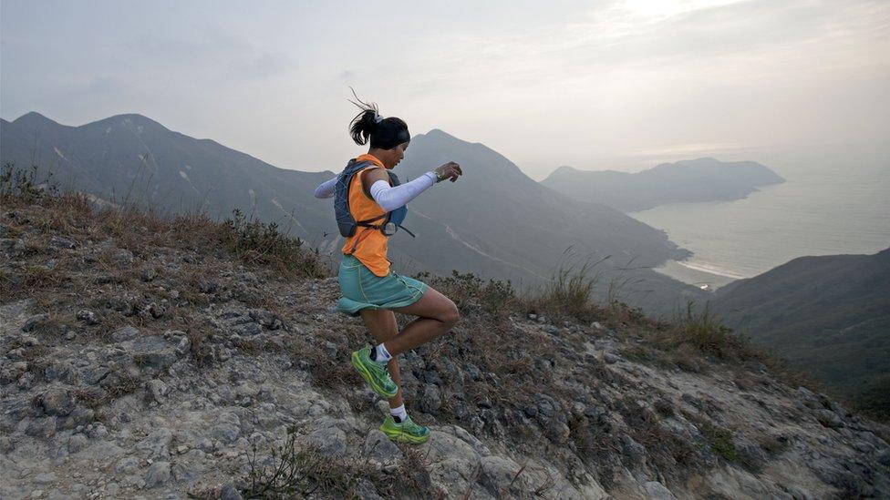 From teenage guerrilla to top athlete - BBC News