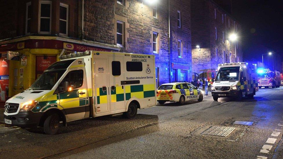 Man accused of starting fatal fire at Perth flat - BBC News