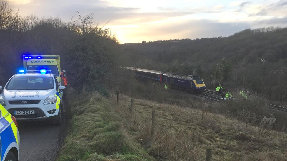 Rail crash driver died after telling signalman train had passed - BBC News