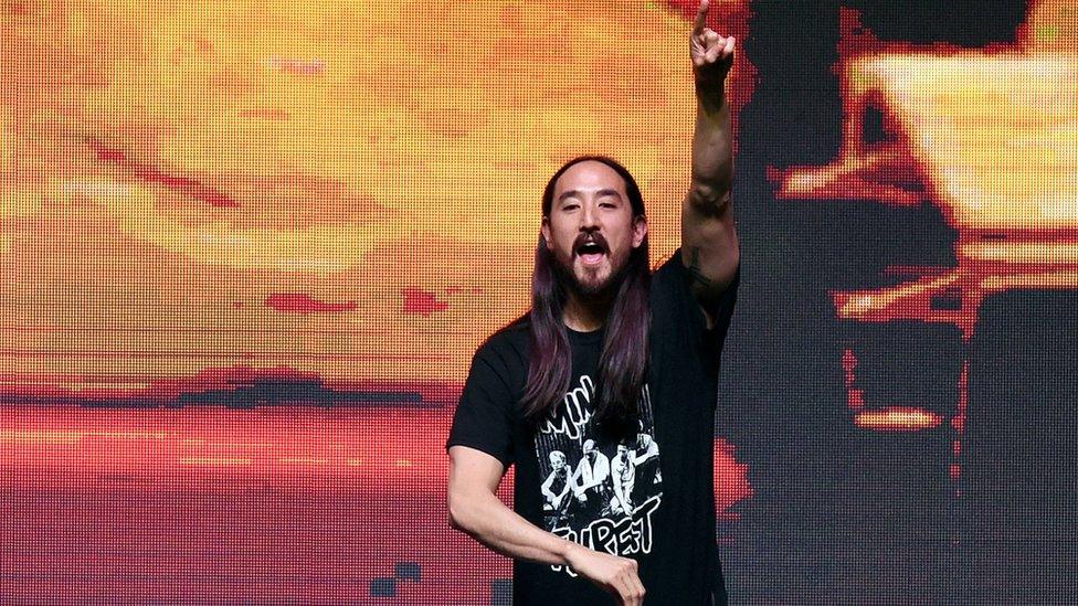 Steve Aoki: the man who works 361 days a year - BBC News