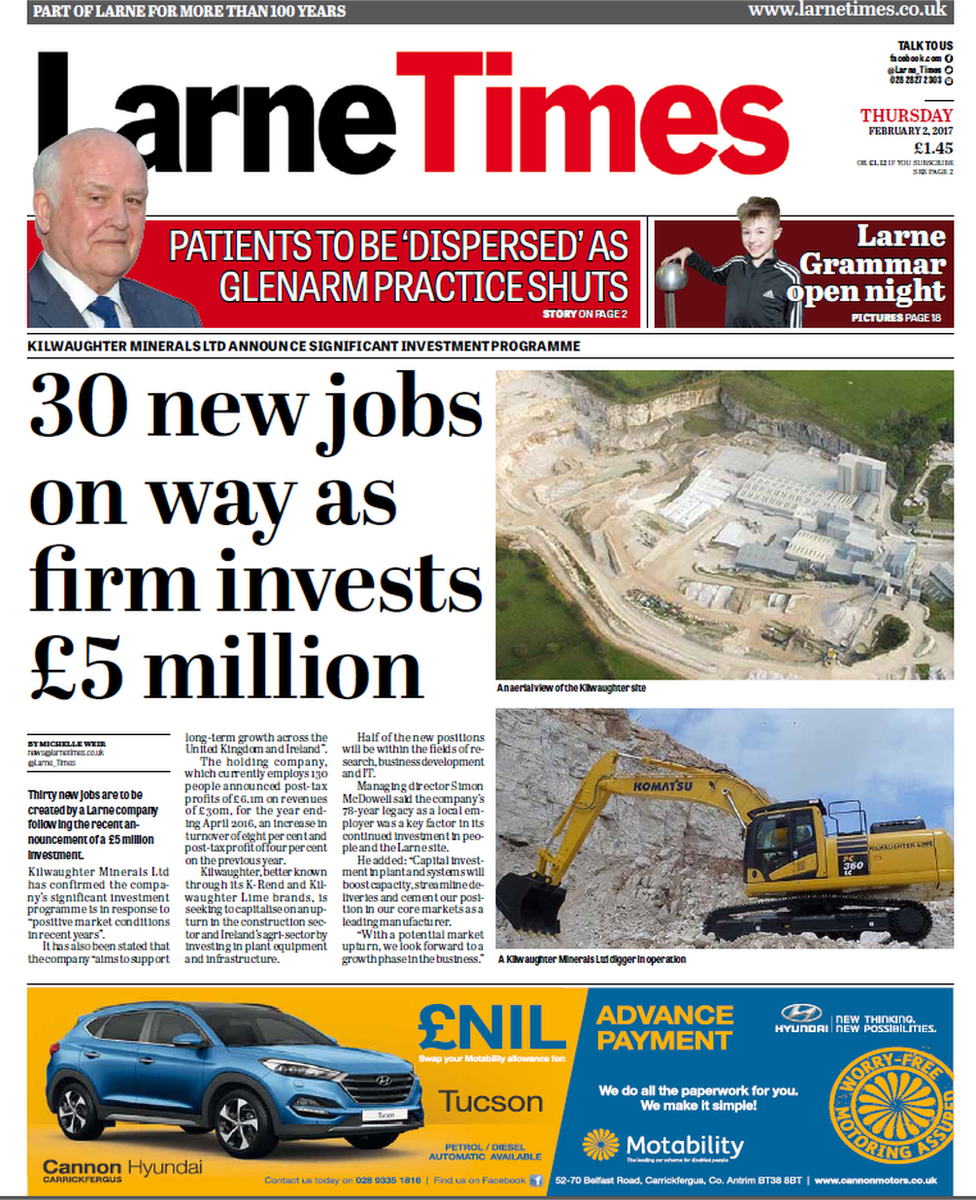 Weekly newspaper review: Scramblers and poachers - BBC News