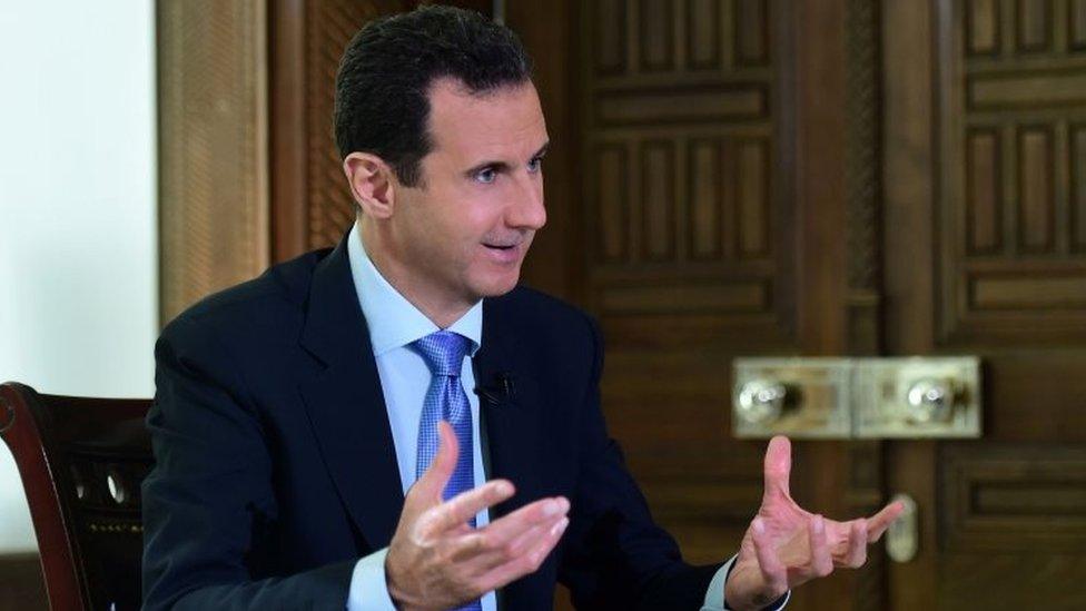 Aleppo battle: Assad says victory in city would be 'huge step' - BBC News