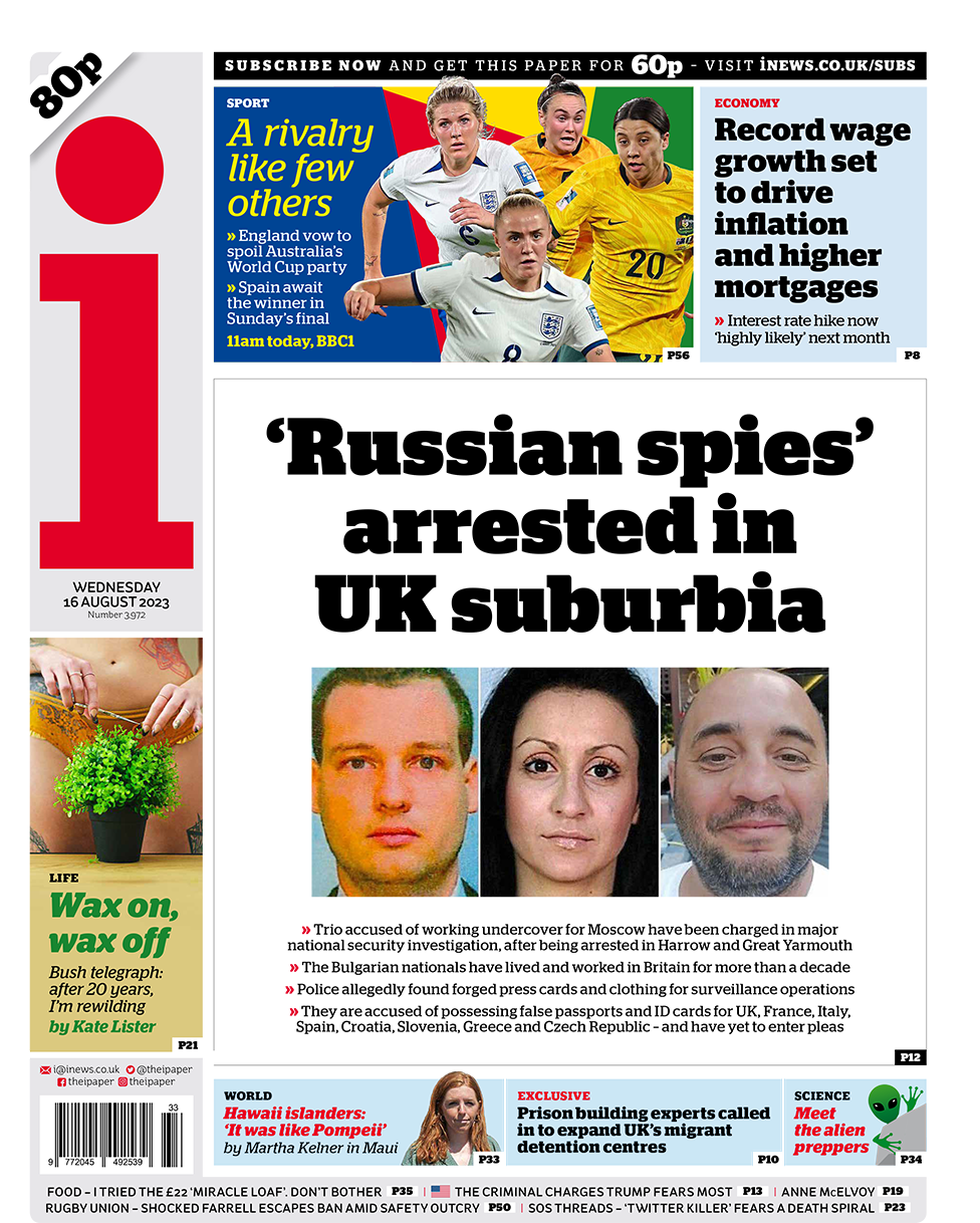 Russian 'spy ring' and 'bumper' rise in pensions - BBC News