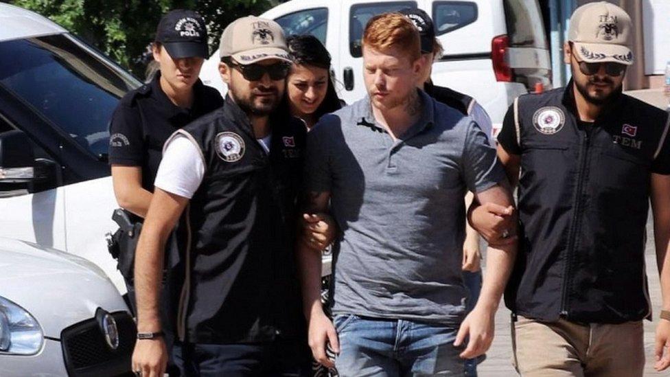 Joe Robinson: Turkish court convicts former UK soldier - BBC News