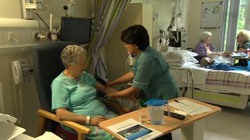 Hospital beds in Minehead re-open after recruitment drive - BBC News