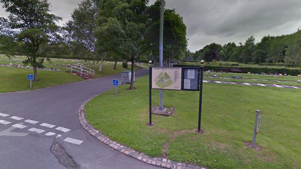 Wolverhampton cemetery plaques stolen by metal thieves - BBC News