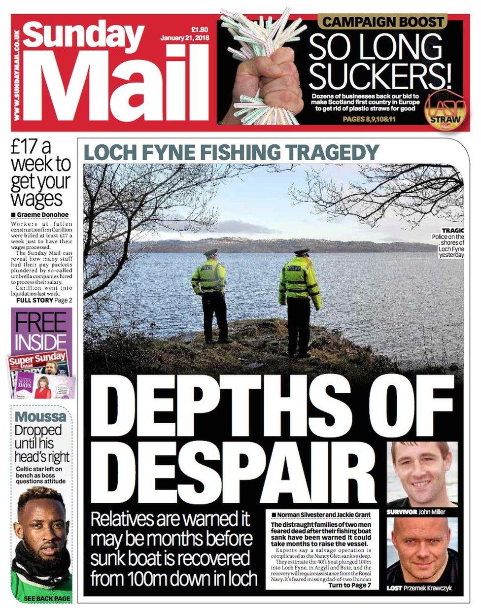 The papers: 'Deadliest winter' since 2004 - BBC News