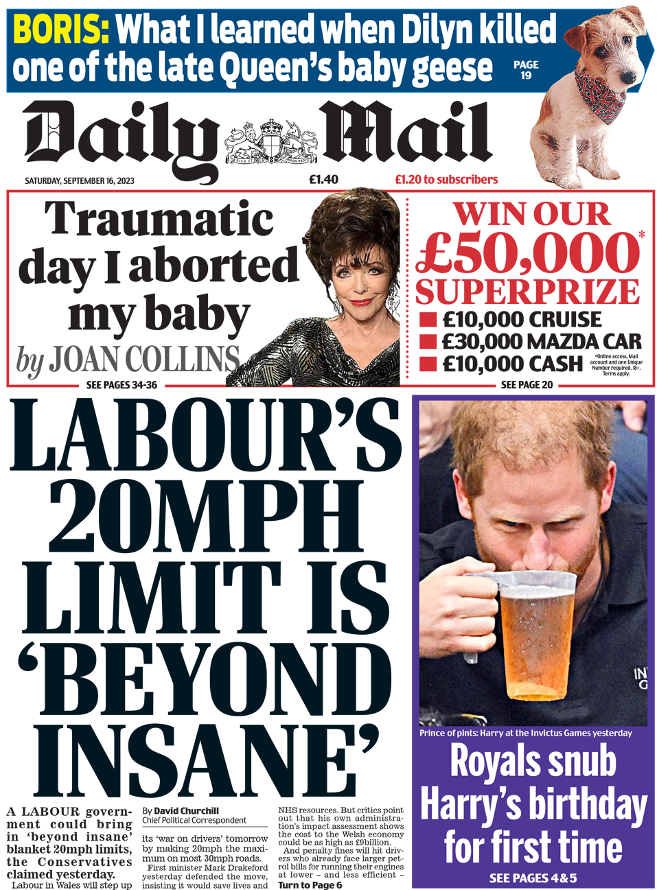 Newspaper headlines: XL bully ban and 'Murdoch team told Sunak not to quit' - BBC News