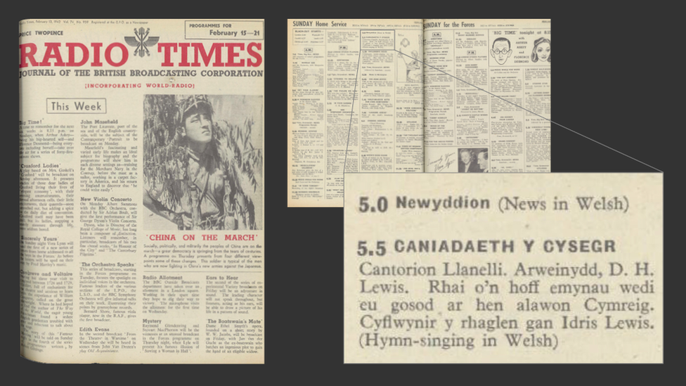 75 years of Welsh language radio show that became UK hit - BBC News