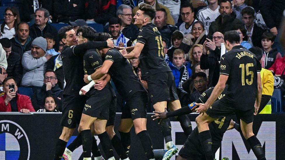 Real Madrid 1-2 Valencia: Hugo Duro scores stoppage-time winner in La ...