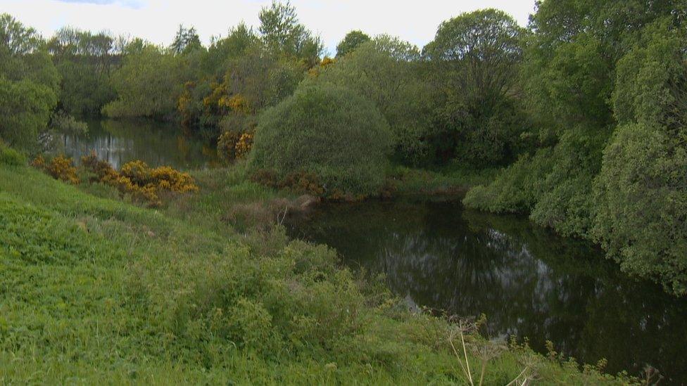 Renee and Andrew MacRae: Draining of flooded quarry begins - BBC News