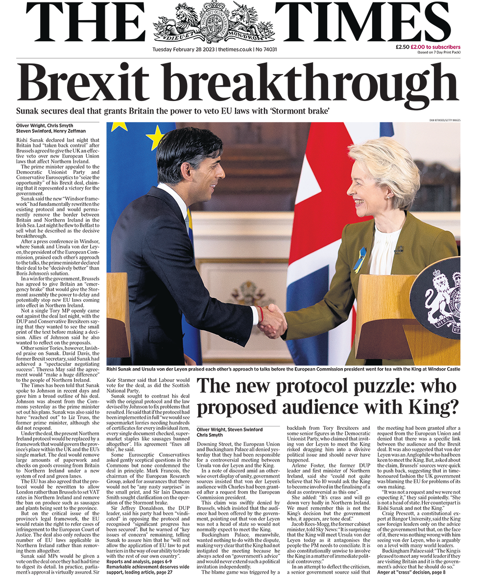 PM hails 'Brexit breakthrough' but 'tensions loom' - BBC News