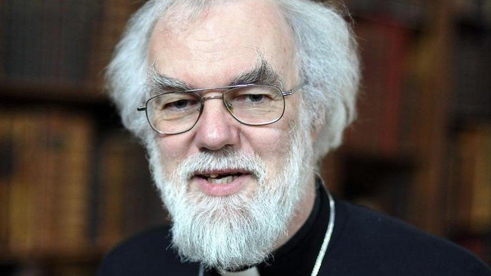 Rowan Williams: UK 'needs to do more for refugees', says former ...