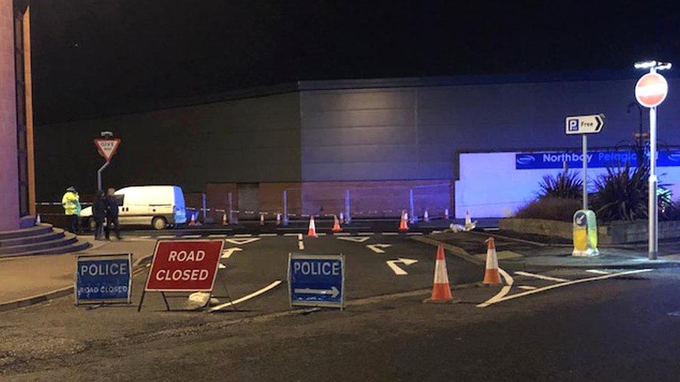 Pedestrian critically ill after Peterhead van collision - BBC News