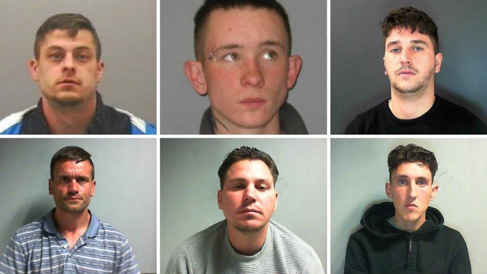 Roofing gang jailed for 'fleecing' elderly victims - BBC News