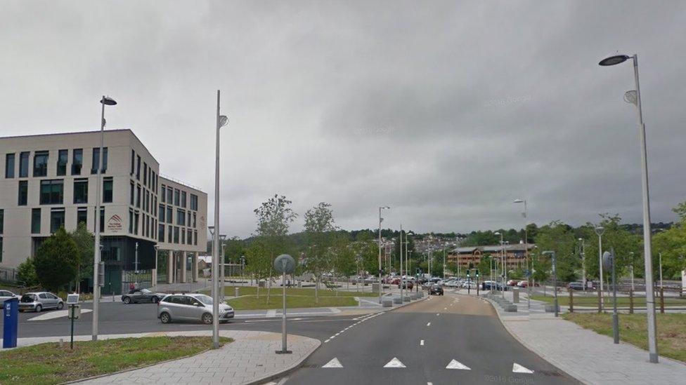 Pedestrian dies after being hit by car in Merthyr Tydfil - BBC News