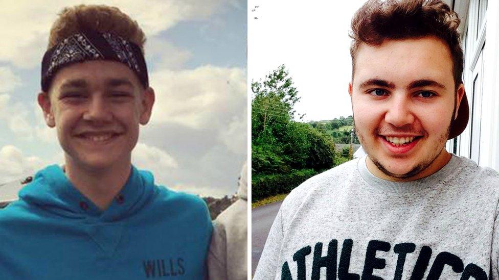 Arrest over Connor Williams and Conor Tiley crash deaths - BBC News