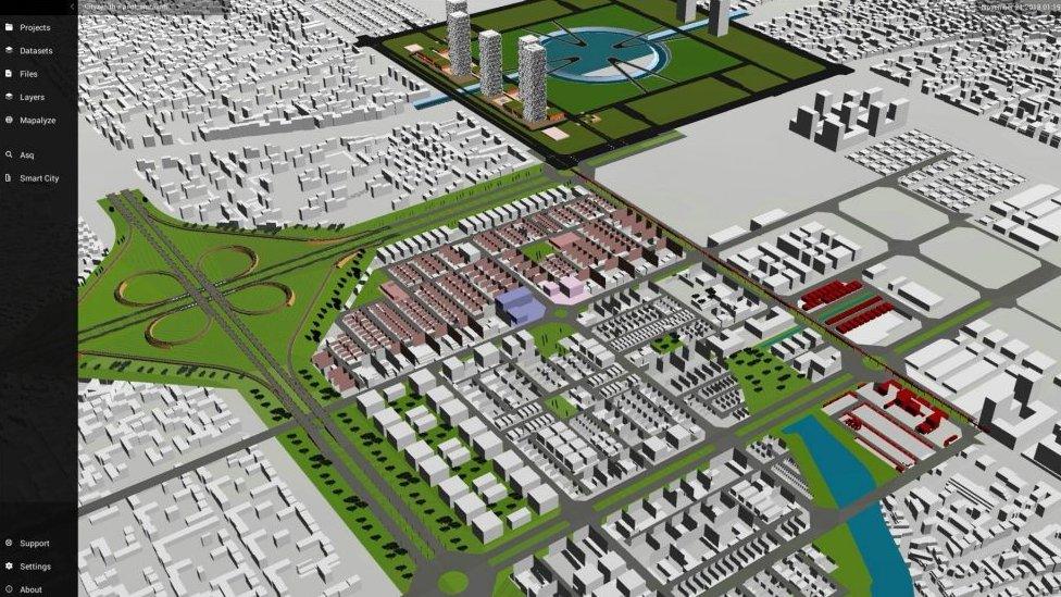 Virtual cities: Designing the metropolises of the future - BBC News