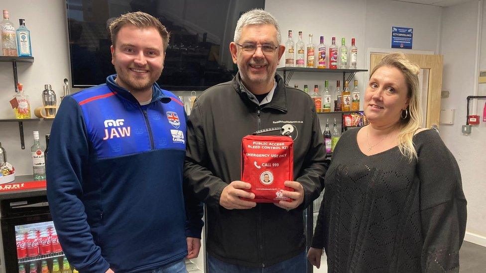 Redditch set for 50 bleed control kits thanks to campaigner - BBC News