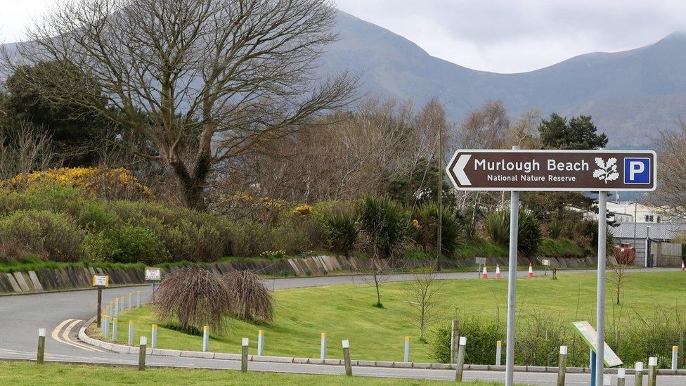 Body of man found on Murlough beach in County Down - BBC News