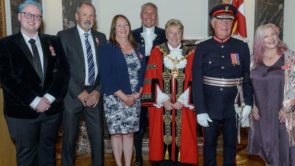 British Empire Medals awarded to Midlands community champions - BBC News