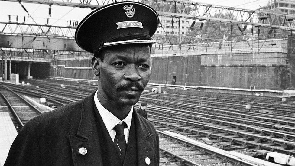 Black History Month: Train named after guard Asquith Xavier - BBC Newsround
