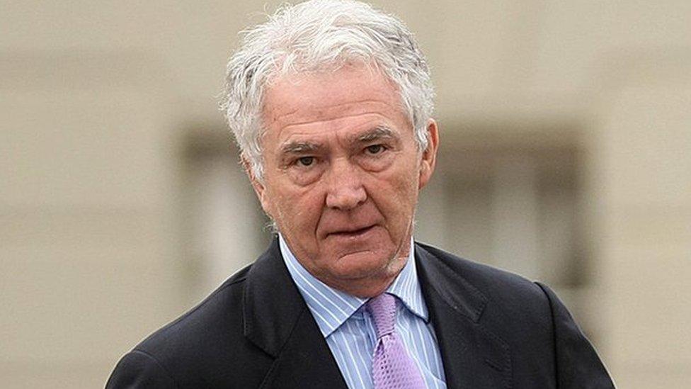 Seán FitzPatrick: Former Anglo-Irish Bank boss dies aged 73 - BBC News