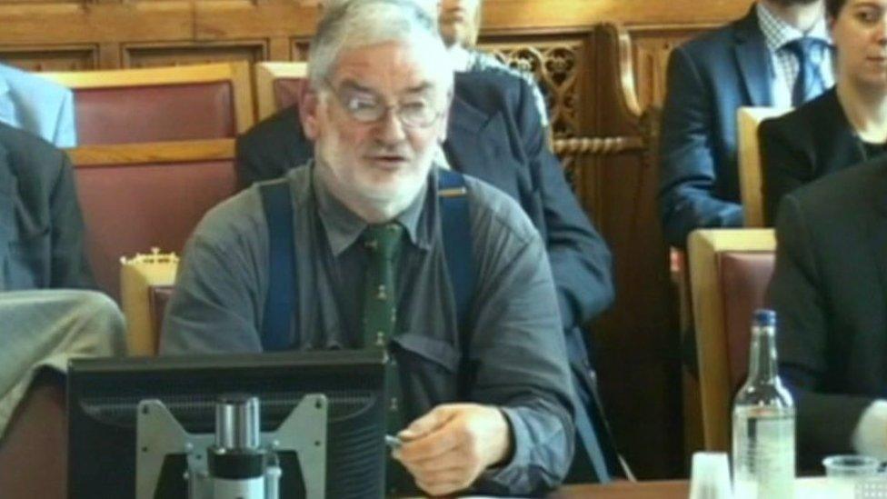 Cubbington falconer 'uprooted' by HS2 wins compensation battle - BBC News