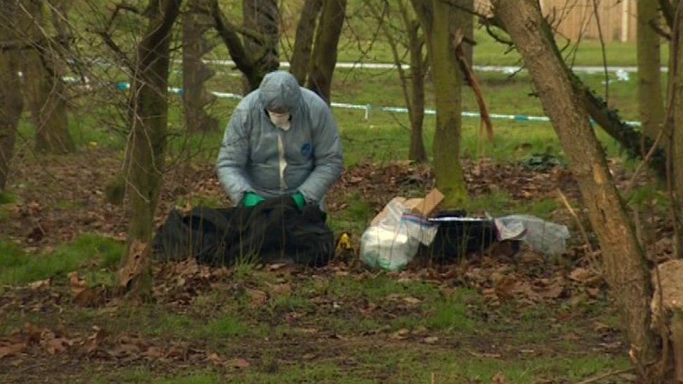 Two held over Dagenham park attack which left woman critical - BBC News
