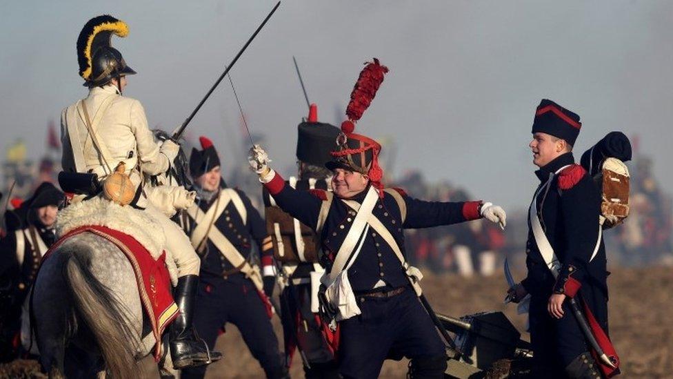 In pictures: Battle of Austerlitz re-enacted - BBC News