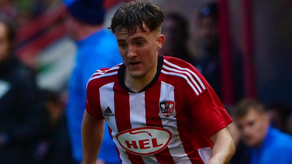 Jake Richards: Exeter City youngster aims to be next academy star - BBC ...
