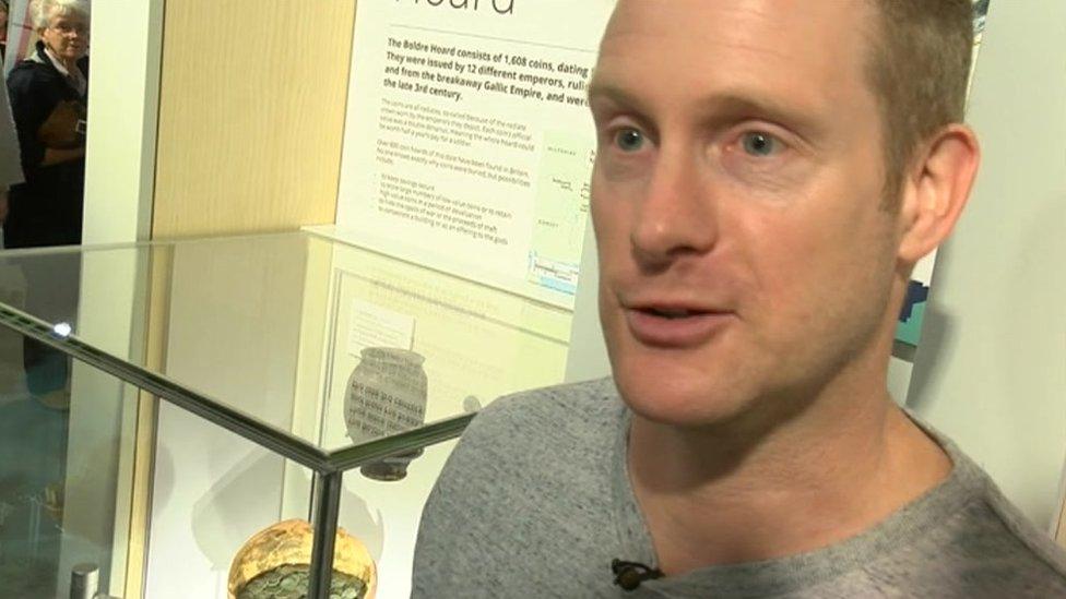 Roman Boldre Hoard goes on display at St Barbe Museum - BBC News