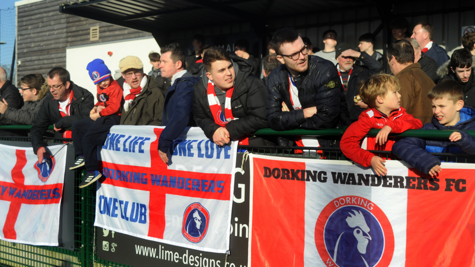 Dorking Wanderers: Football club to take part in 1000th match - BBC News