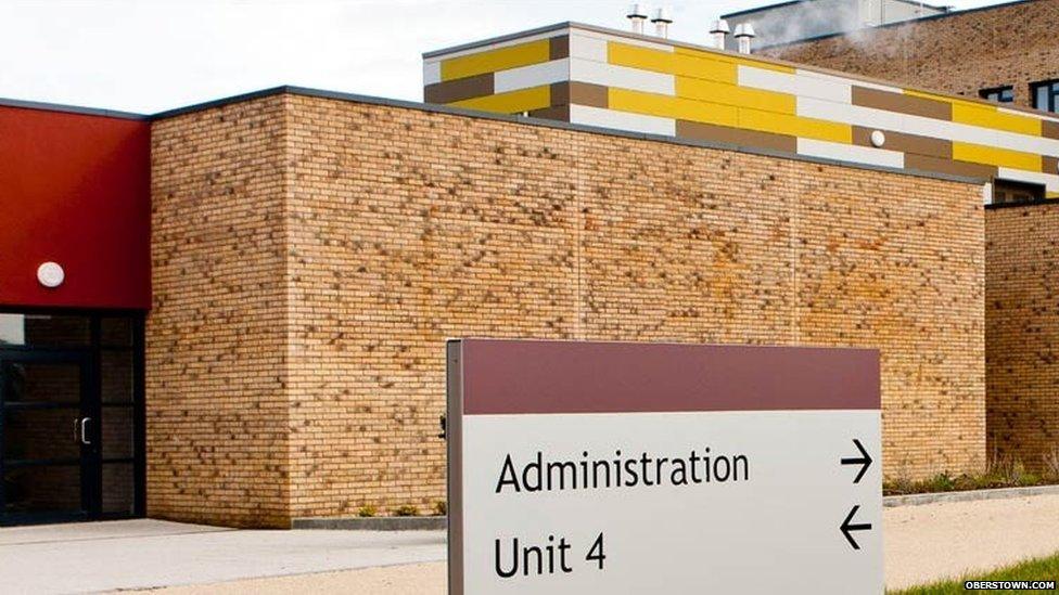 Fire after riot at Oberstown Youth Detention Centre - BBC News