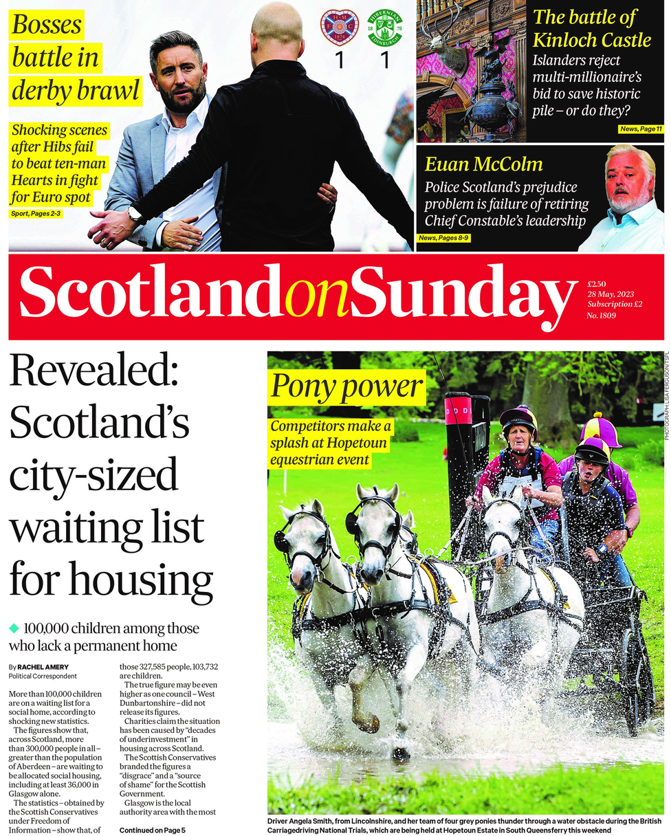 Scotland's papers: 'Outrage' over glass-free recycling and Holly hurt ...