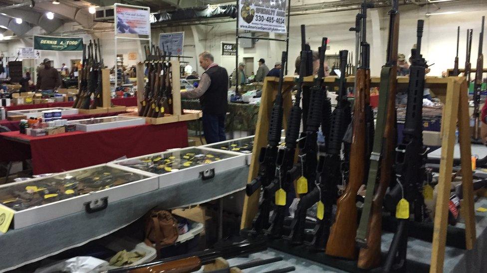 Trying to overturn a US gun law - BBC News