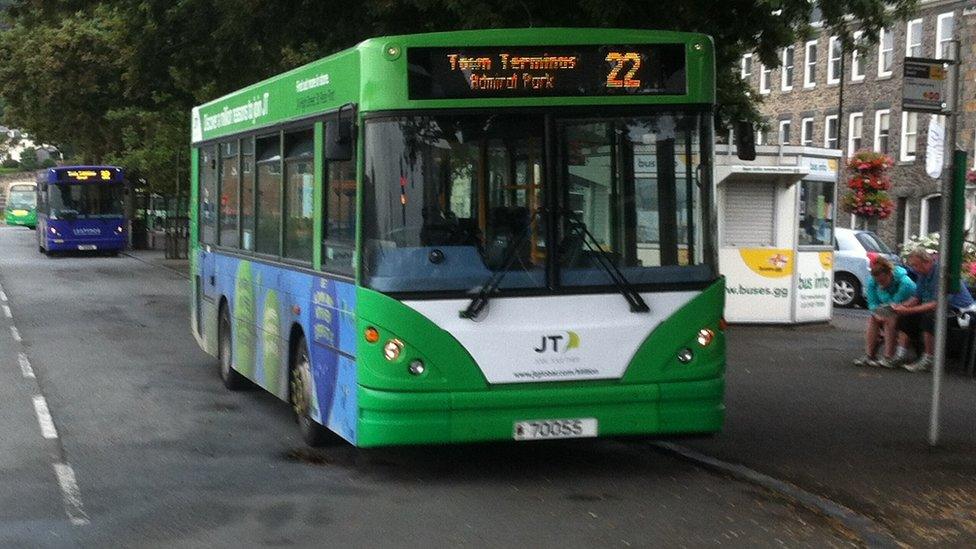 The Puffin Pass: Free bus travel for Guernsey children - BBC News