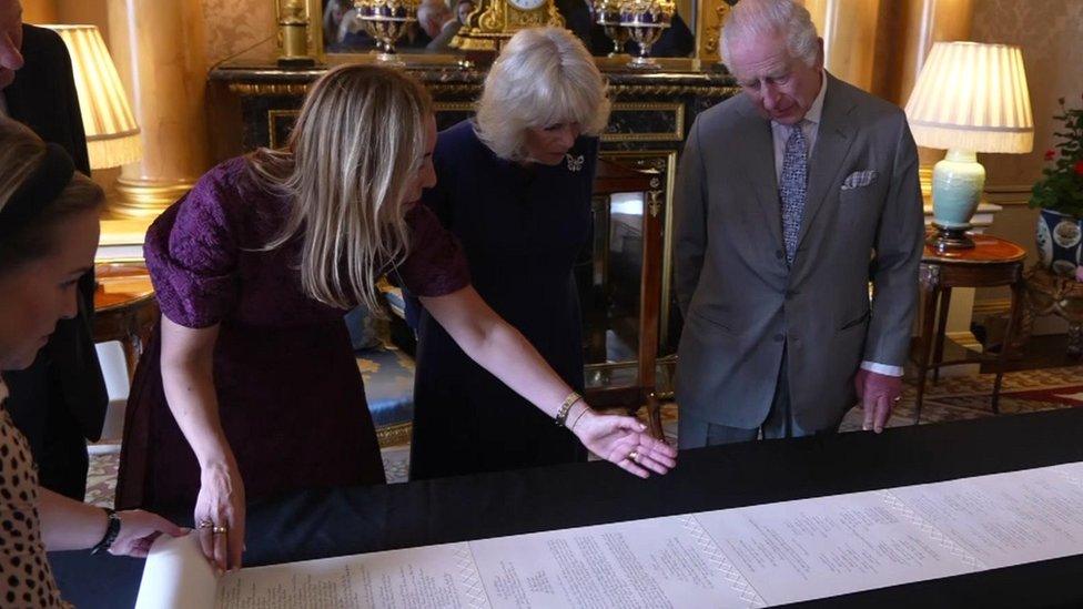 King Charles III: What is the Coronation roll? - BBC Newsround
