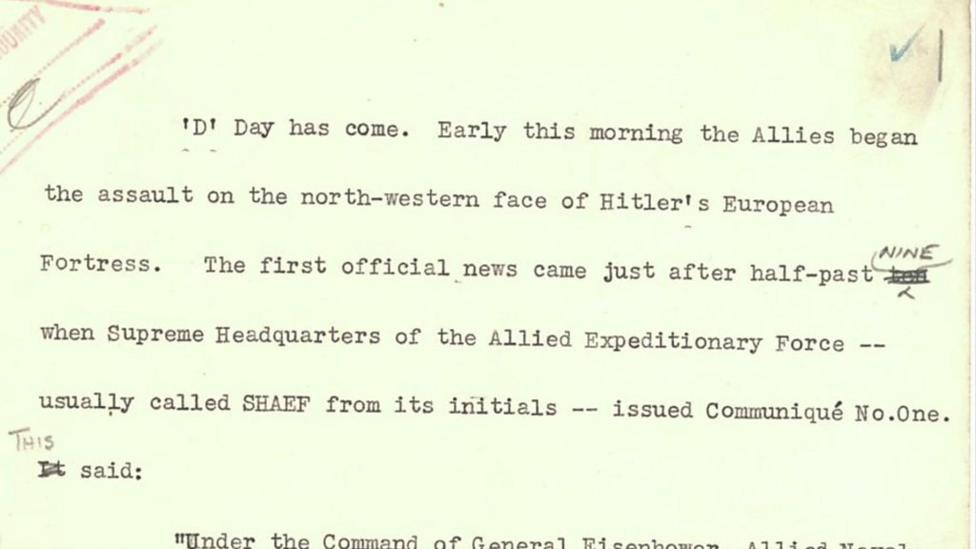 BBC's secret World War Two activities revealed - BBC News