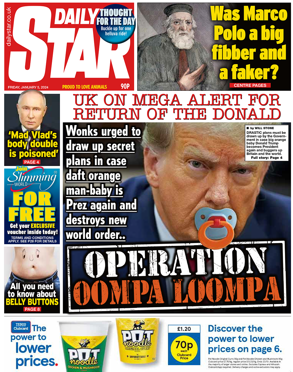 Newspaper headlines: Prince Andrew claims and 'no Labour tax cuts ...