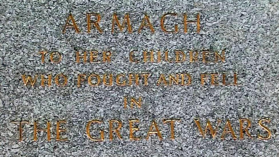Armagh: Tracing the lost names of two world wars - BBC News